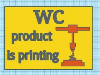 WC SIGN by Matrix | Download free STL model | Printables.com
