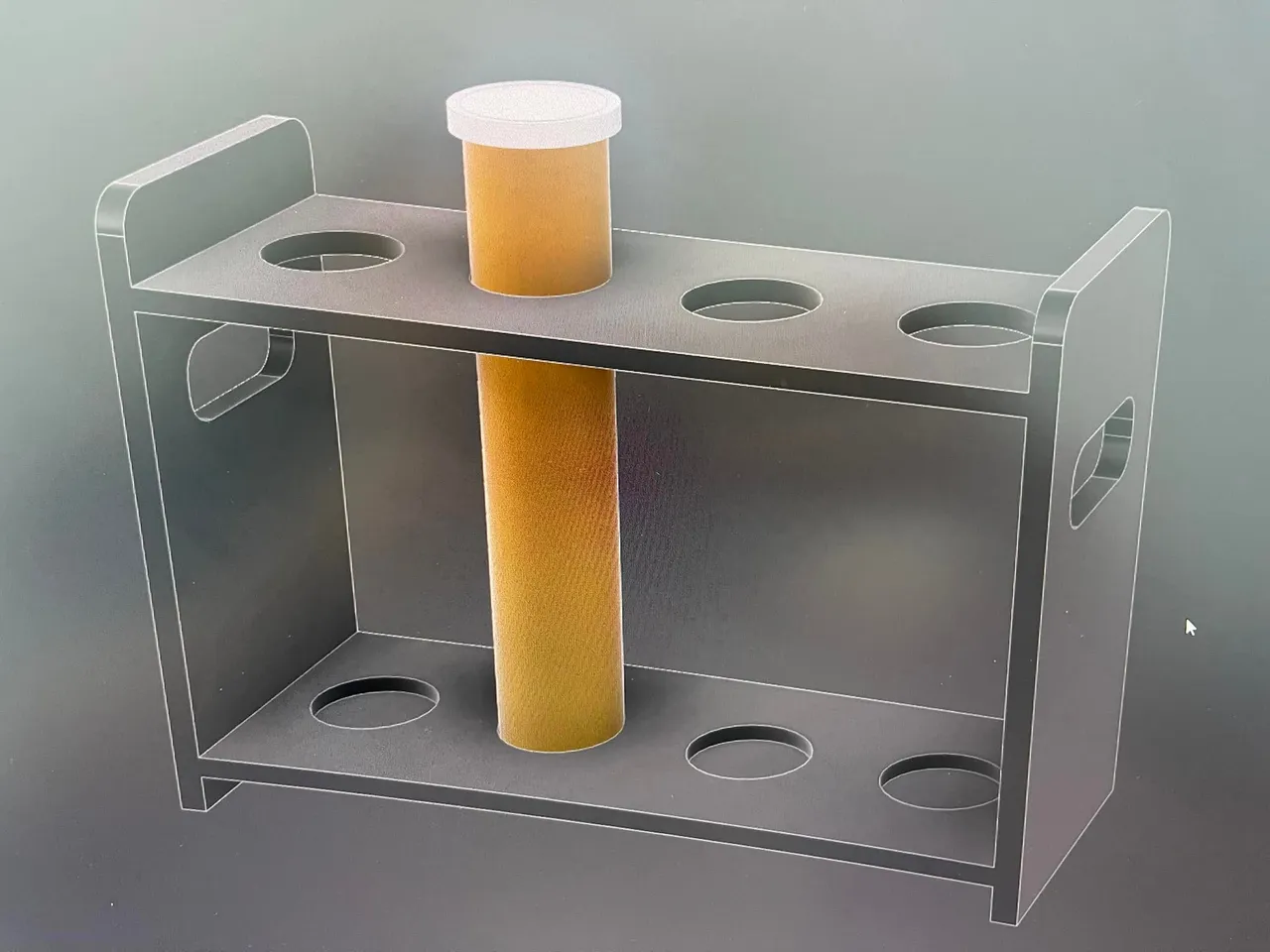 Lab Tube Rack for Hydralyte Tablets by CommonWhisper | Download free ...