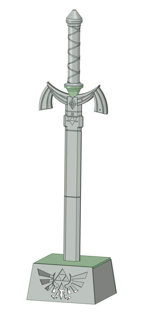 Triforce Sword by Marcus | Download free STL model | Printables.com