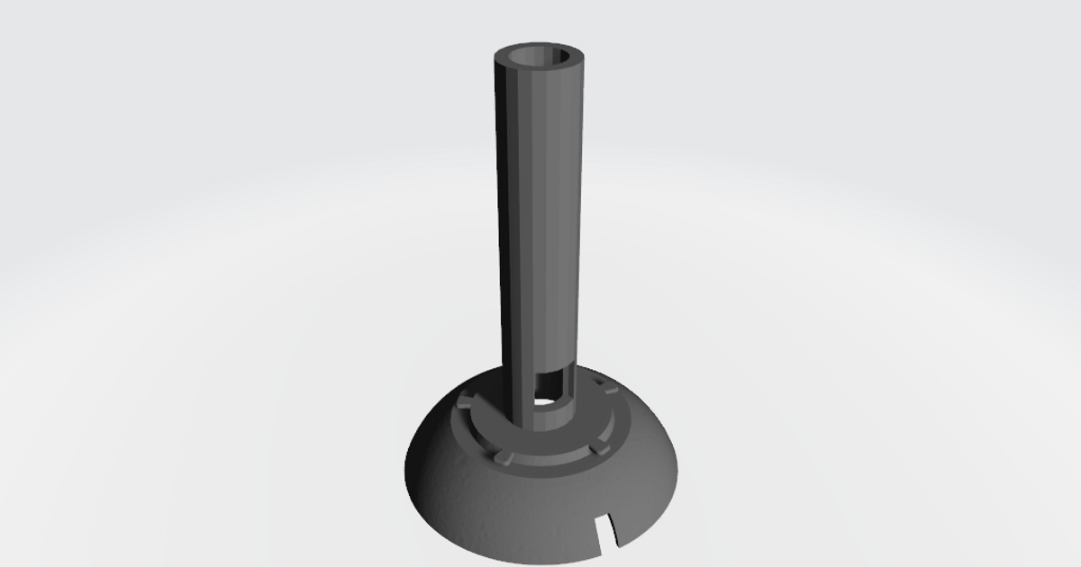 Moon Lamp base for LED Strip lights by h04 | Download free STL model ...