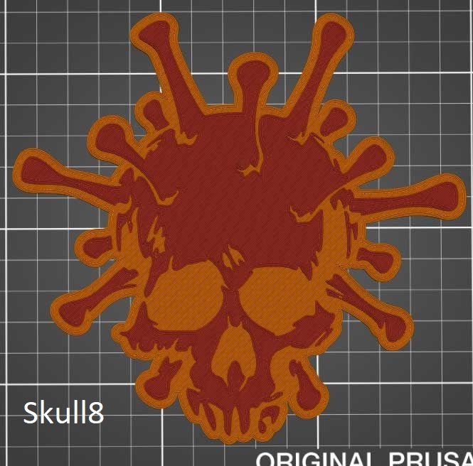 10 flat skull ornaments for halloween by SonjaSelena | Download free ...
