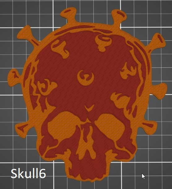 10 flat skull ornaments for halloween by SonjaSelena | Download free ...
