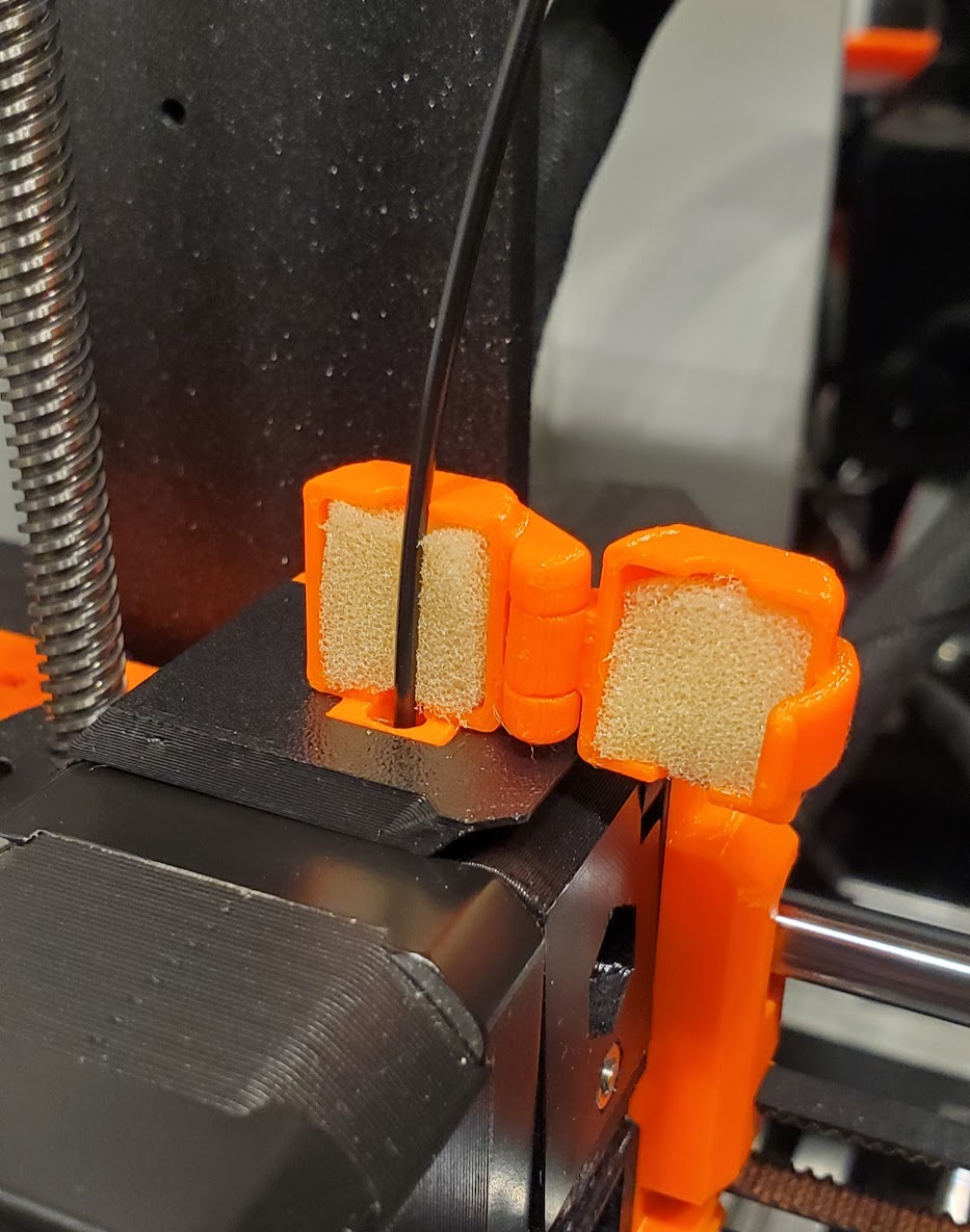 Extruder Dust Filter - Prusa I3MK3S+ by TerminalSaint | Download free STL model | Printables.com