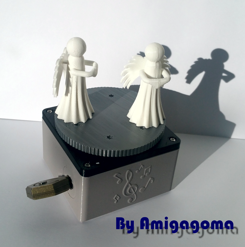 animated music box by Amigagoma | Download free STL model | Printables.com