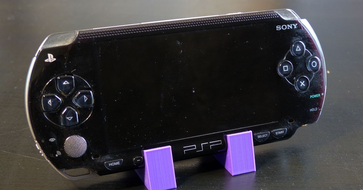 PlayStation Portable (PSP 1000) Display Stand Kit von 16 Bit Virtual ...