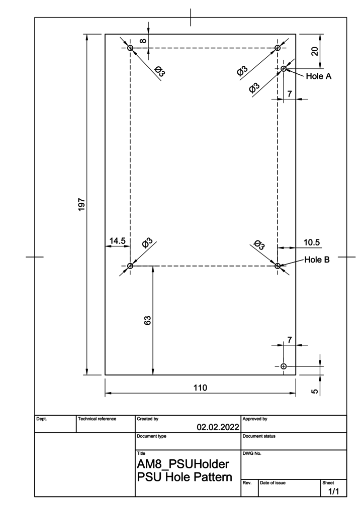 AM8 Power Supply Cover & Mount by StarGate01 | Download free STL model ...