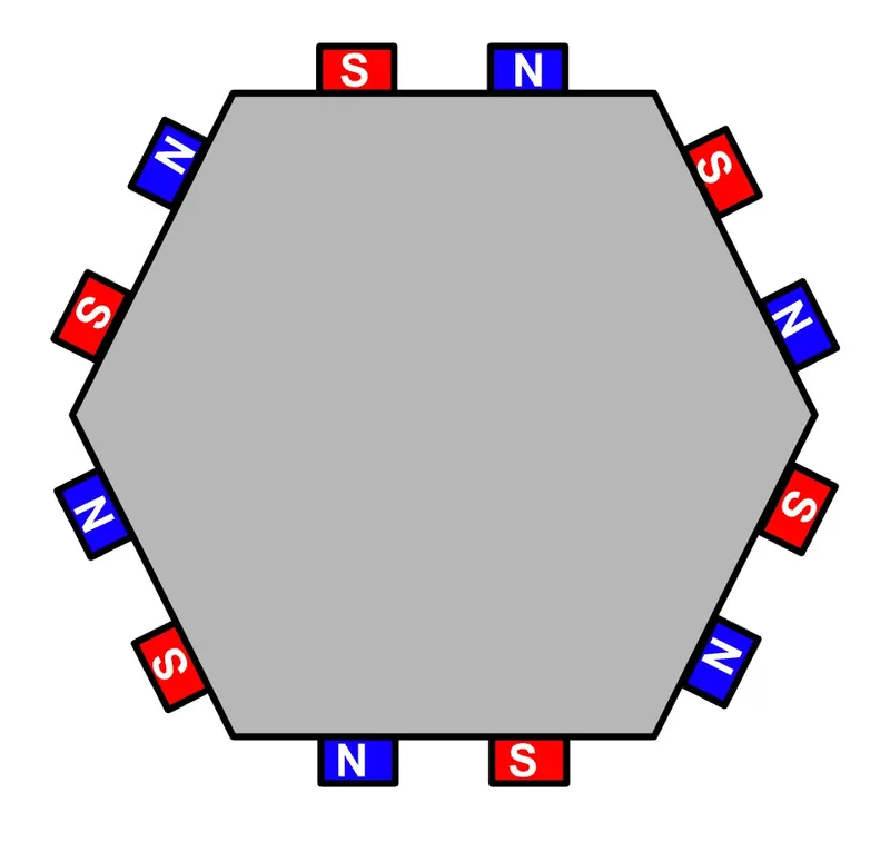 Magnetic Hexagonal Parts Bins by dePrintinator | Download free STL ...