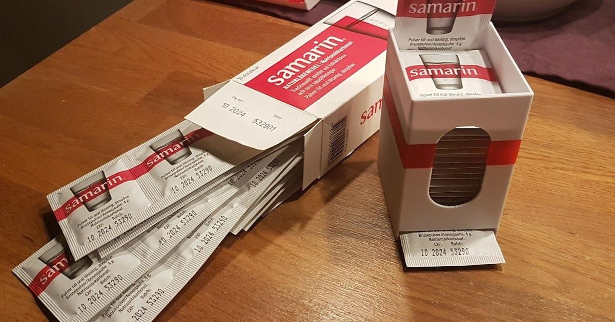 Samarin Dispencer & Space saver for samarin bags. by Skaran | Download ...