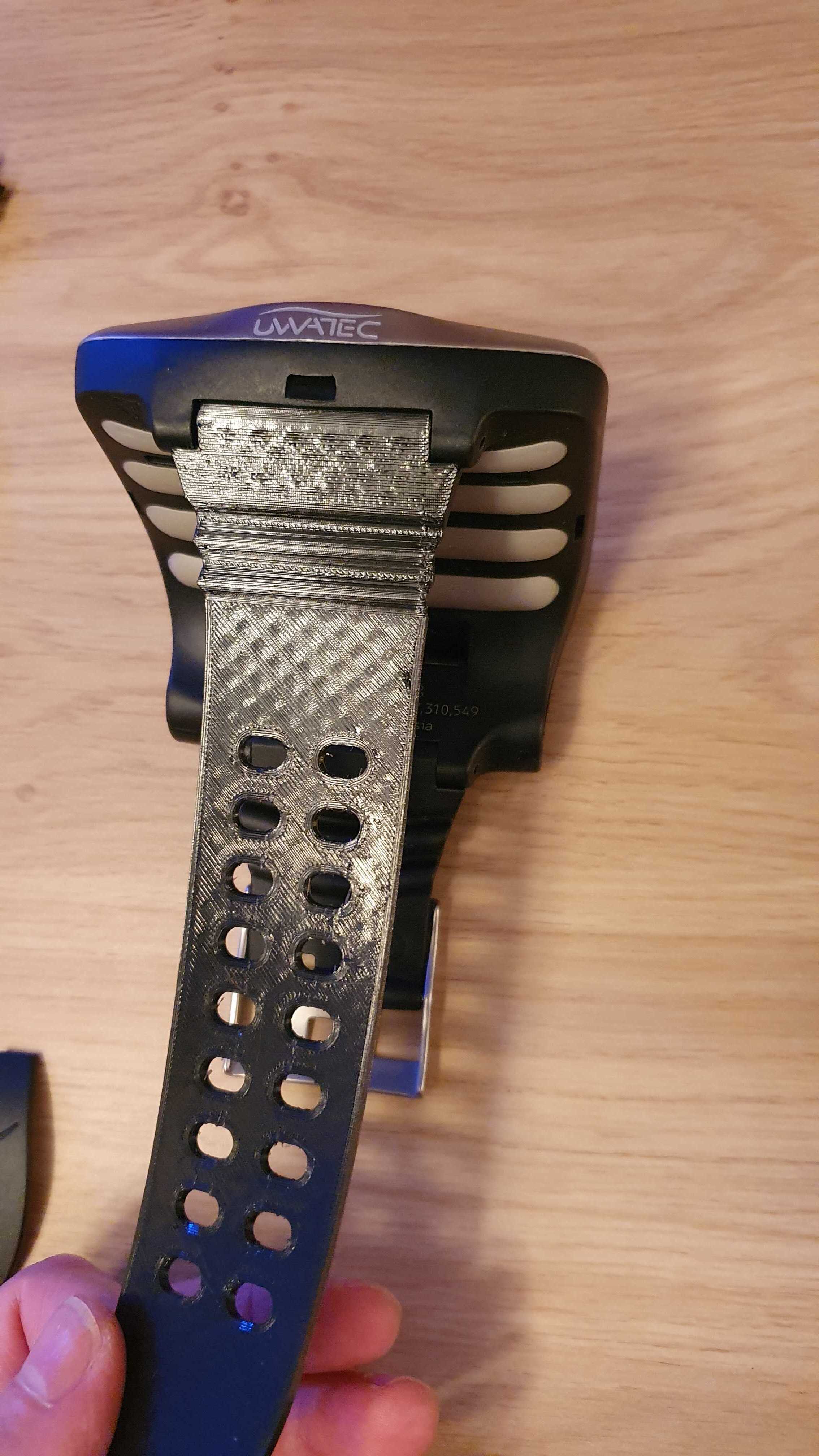 Galileo Sol dive computer wrist band by reivax | Download free STL ...