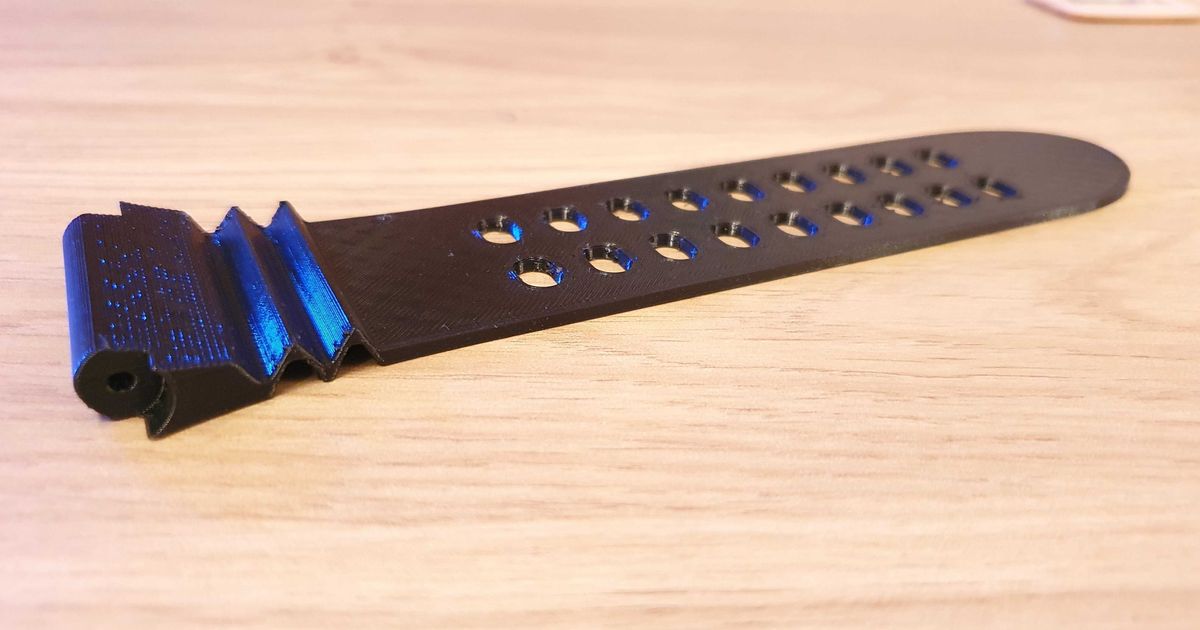 Dive Computer wrist band by reivax | Download free STL model ...