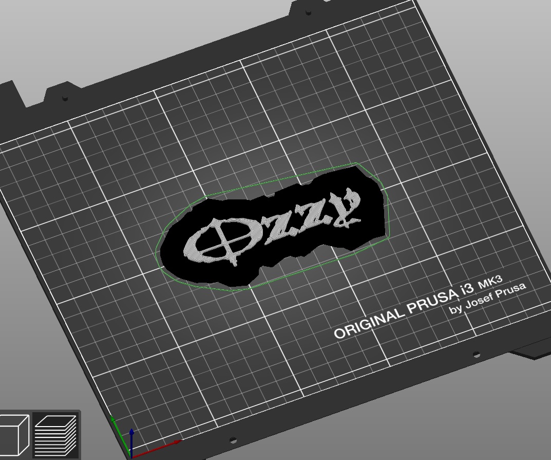 Ozzy name plate by Sp1y3rS | Download free STL model | Printables.com