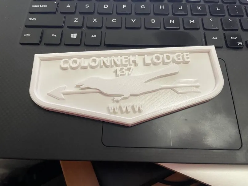 Colonneh Lodge Classic Lodge Flap by arnmac | Download free STL model ...