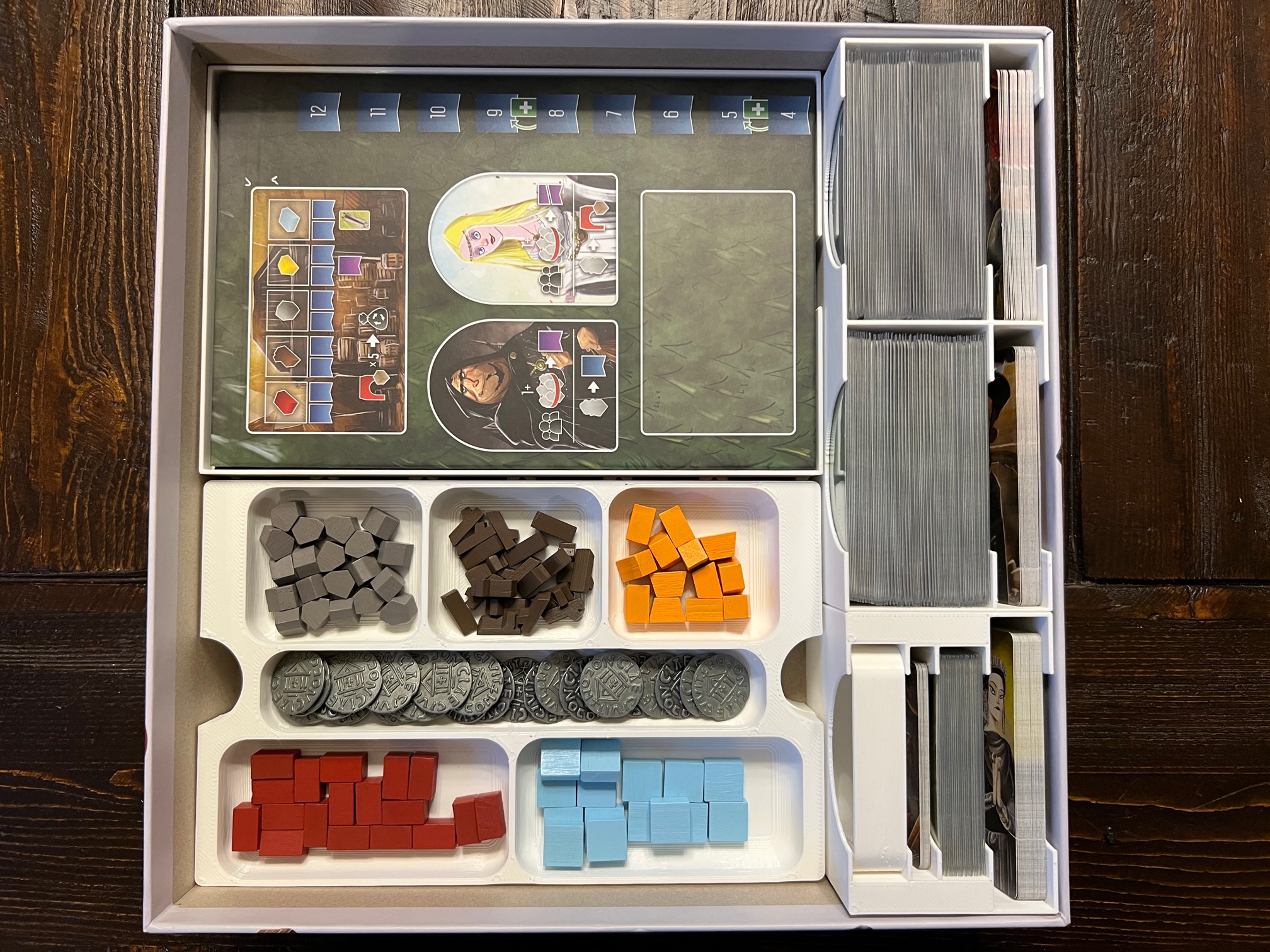 Architects of the West Kingdom Collector's Box Insert / Organizer ...
