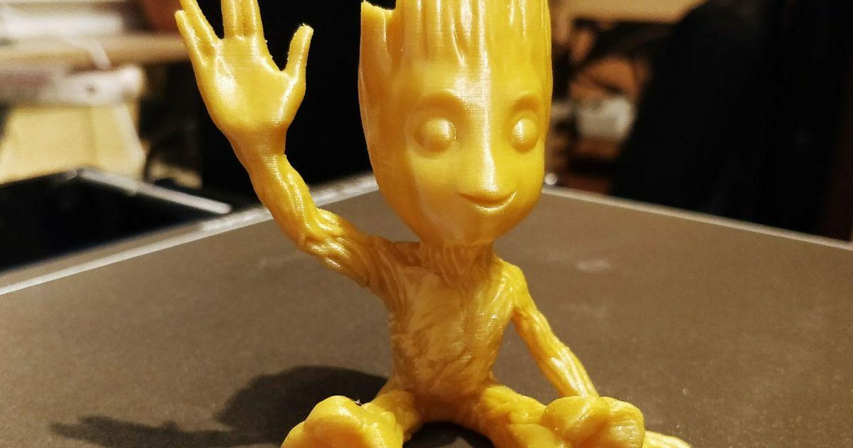 Live Long and Prosper Groot by Max666 | Download free STL model ...