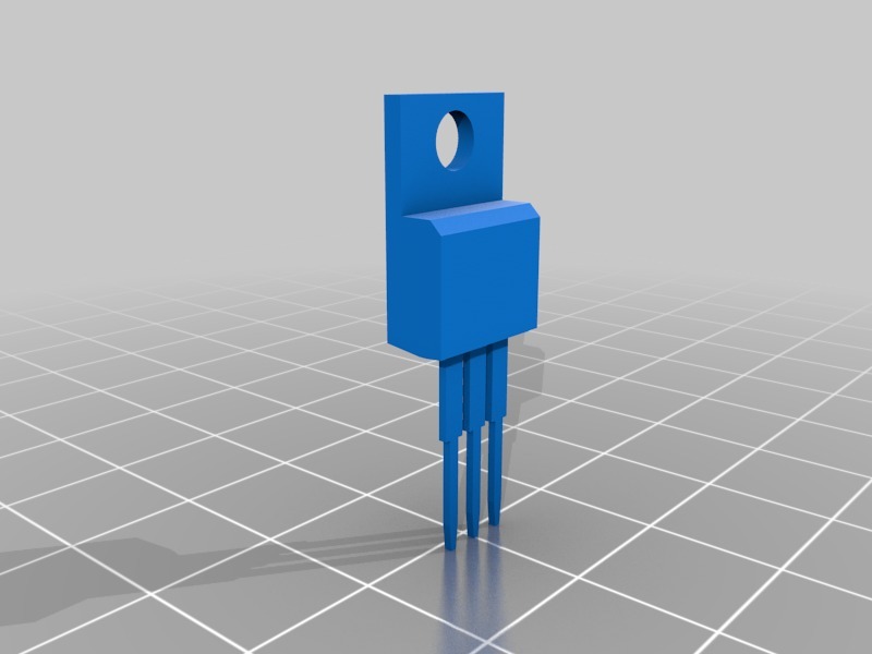 LM7805 Mosfet by ejpman | Download free STL model | Printables.com