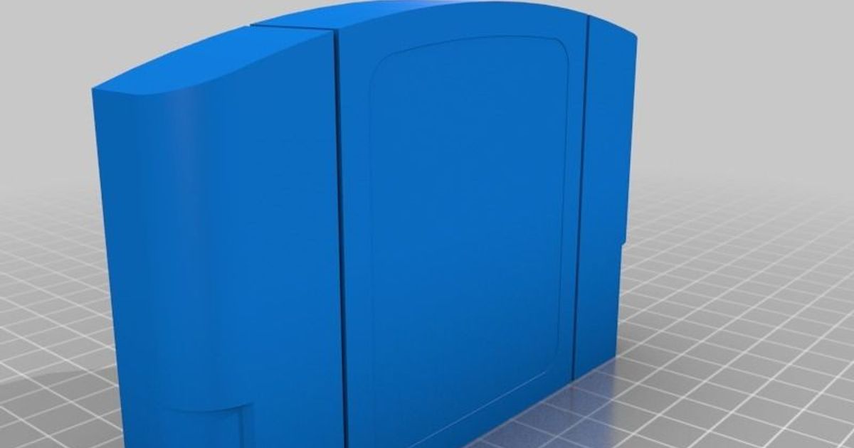 N64 Cartridge by ejpman | Download free STL model | Printables.com