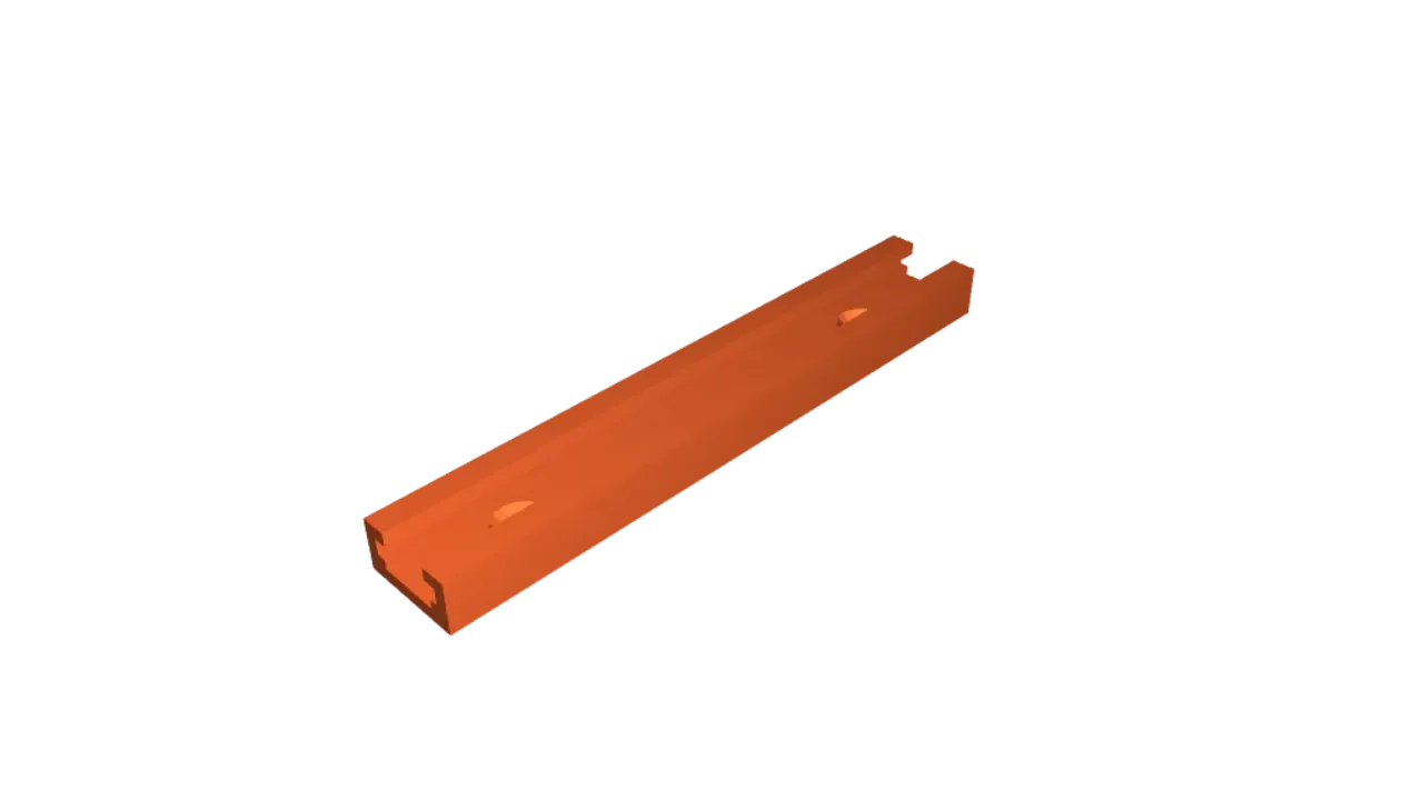 Parametric T-Track by Nick | Download free STL model | Printables.com