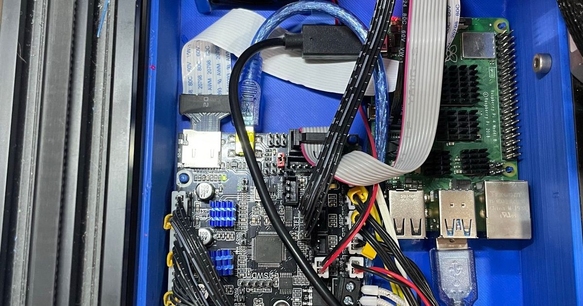 CR10s AIO Control Box All In One SKR Mini E3 v2 Raspberry Pi by SammyP ...