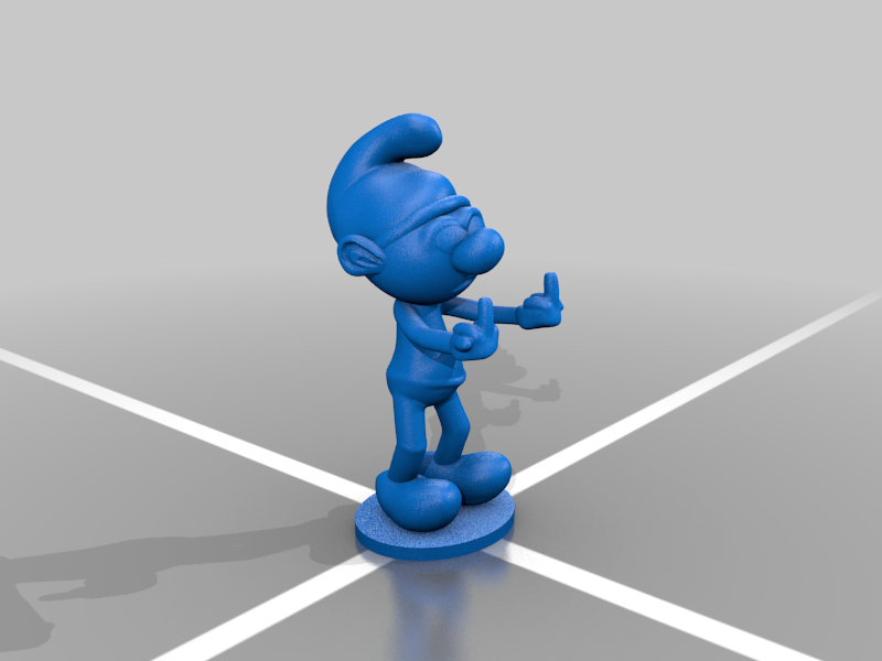 Smurf Off by Gramofunicorntacosart | Download free STL model ...
