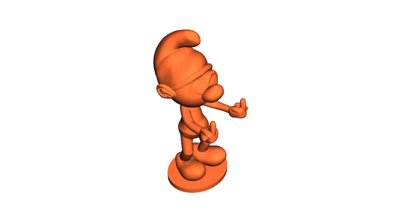 Smurf Off by Gramofunicorntacosart | Download free STL model ...