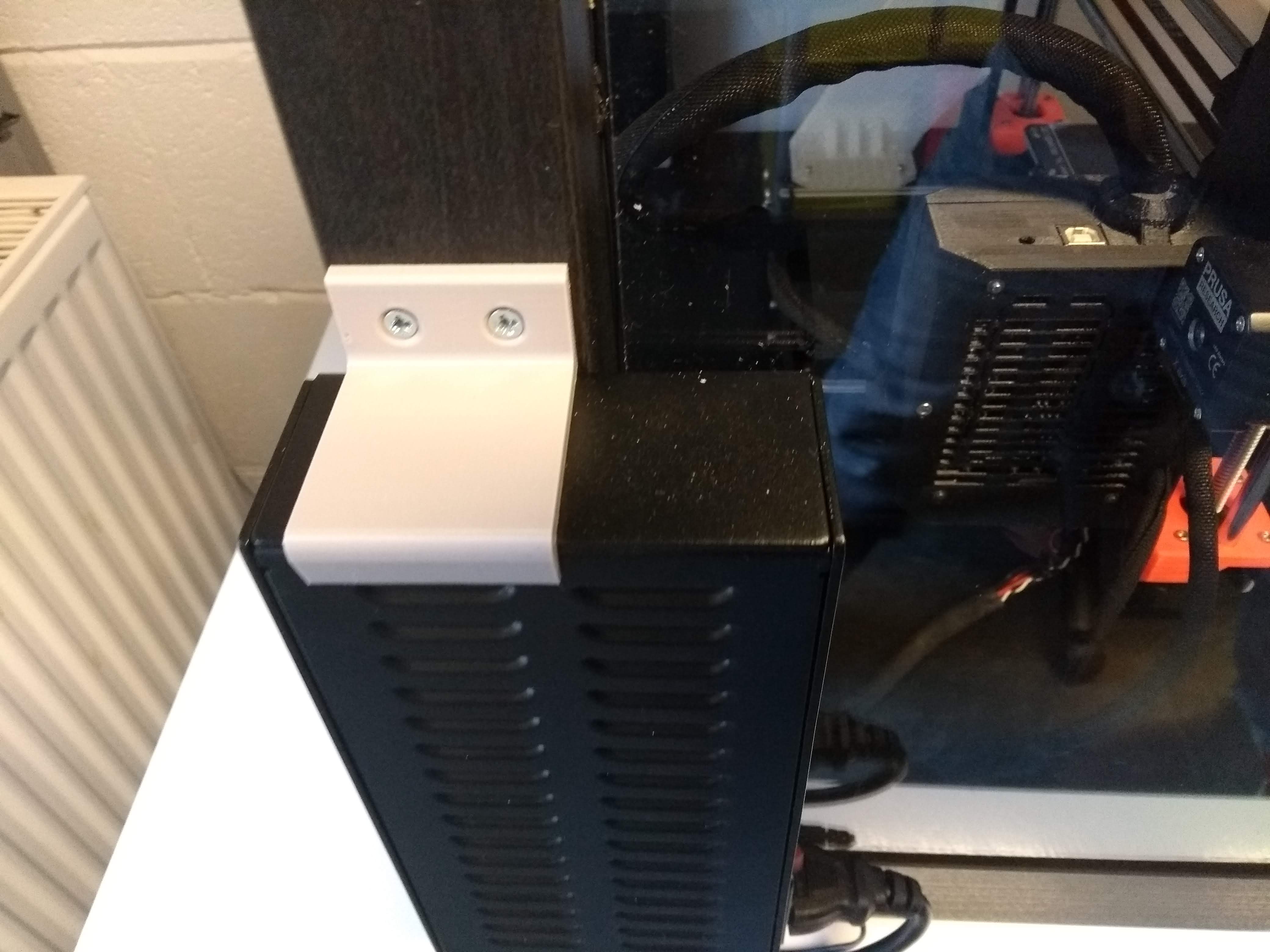 PSU Mounting Bracket - LACK Enclosure by Rich | Download free STL model ...