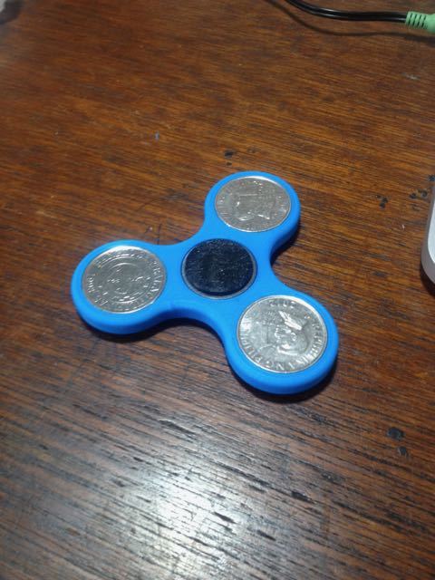 Coin Fidget Spinner (Philippine 1 Peso coins) by boksbox | Download ...