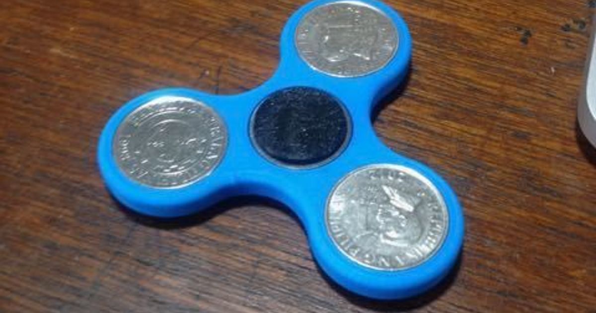 Coin Fidget Spinner (Philippine 1 Peso coins) by boksbox | Download ...