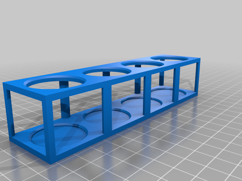 28 mm Vial Rack by kblazewicz | Download free STL model | Printables.com