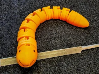 Articulated Fidget Worm by NeonBlack | Download free STL model ...