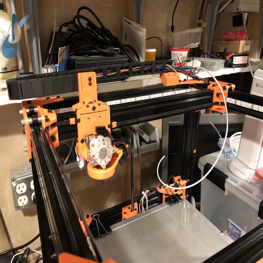 AC-Bot Carriage (Titan Aero Mount): Mods and Cable Chain Mount by ...