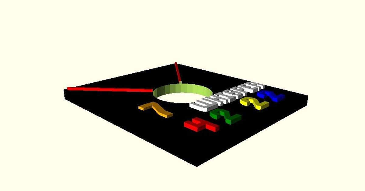 Customizable Standard Size ID Token for X-Wing by paralepsis | Download ...