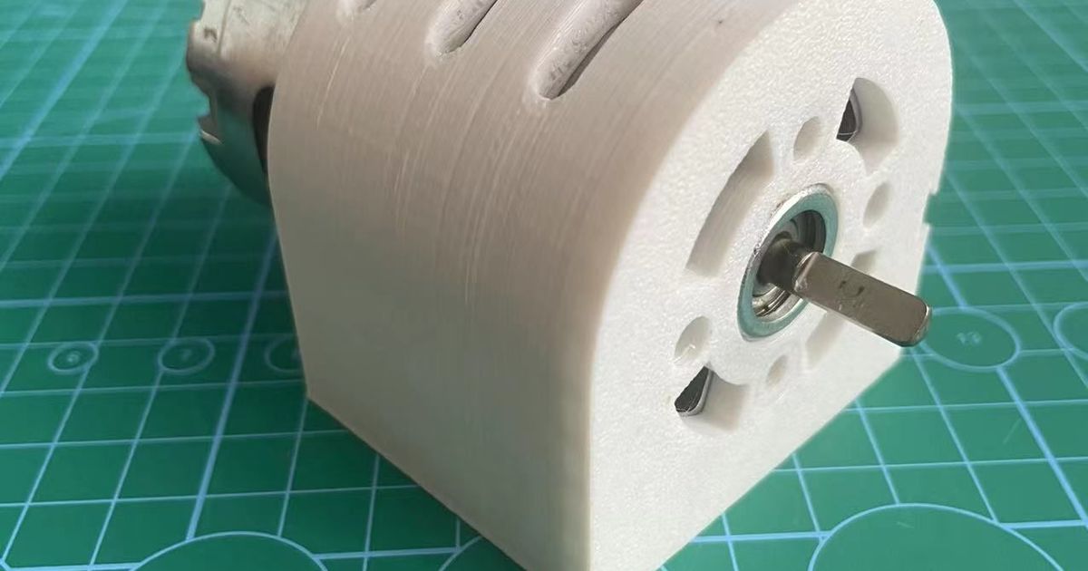 775/795/895 DC Motor Mount by RunZe | Download free STL model ...