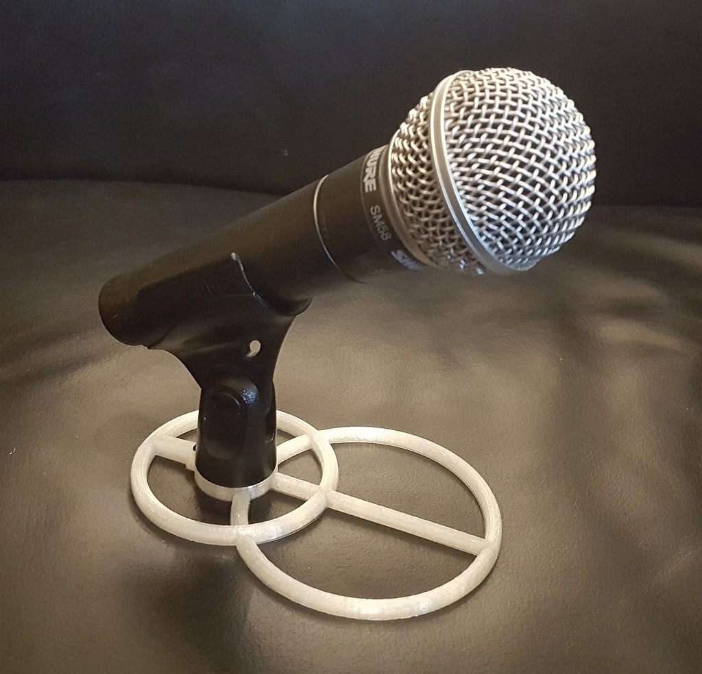 Microphone stand v2 by Dampmaskin | Download free STL model ...