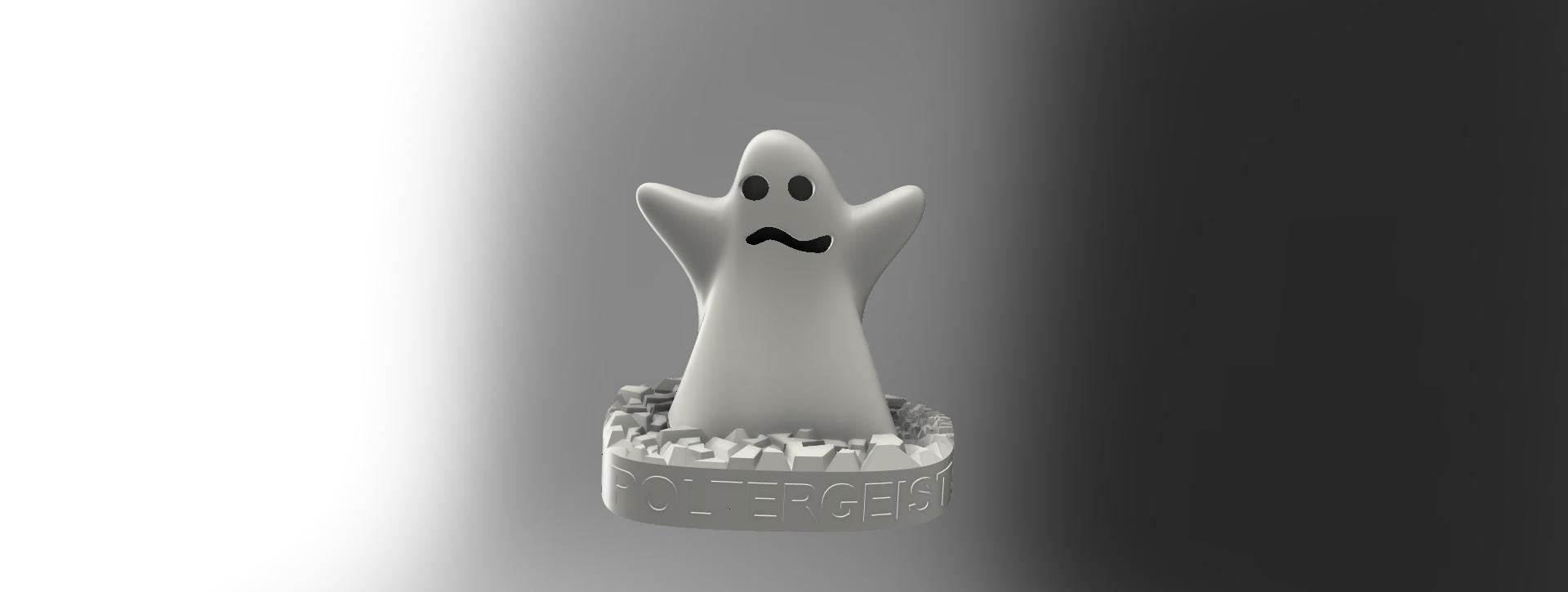ghost figure monster poltergeist hallowen by 3D TISK | Download free ...