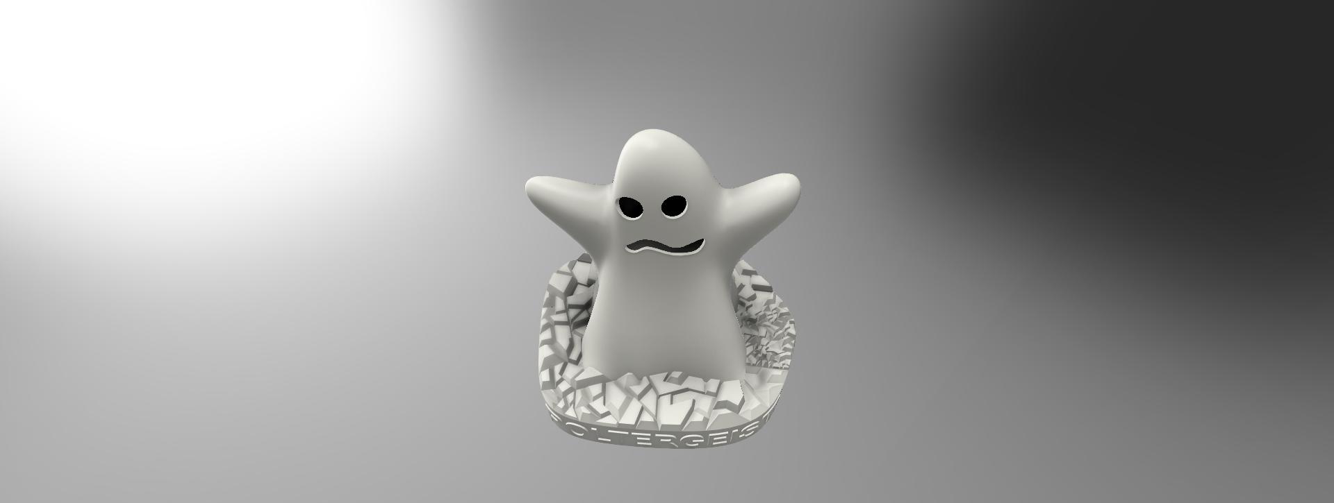 ghost figure monster poltergeist hallowen by 3D TISK | Download free ...