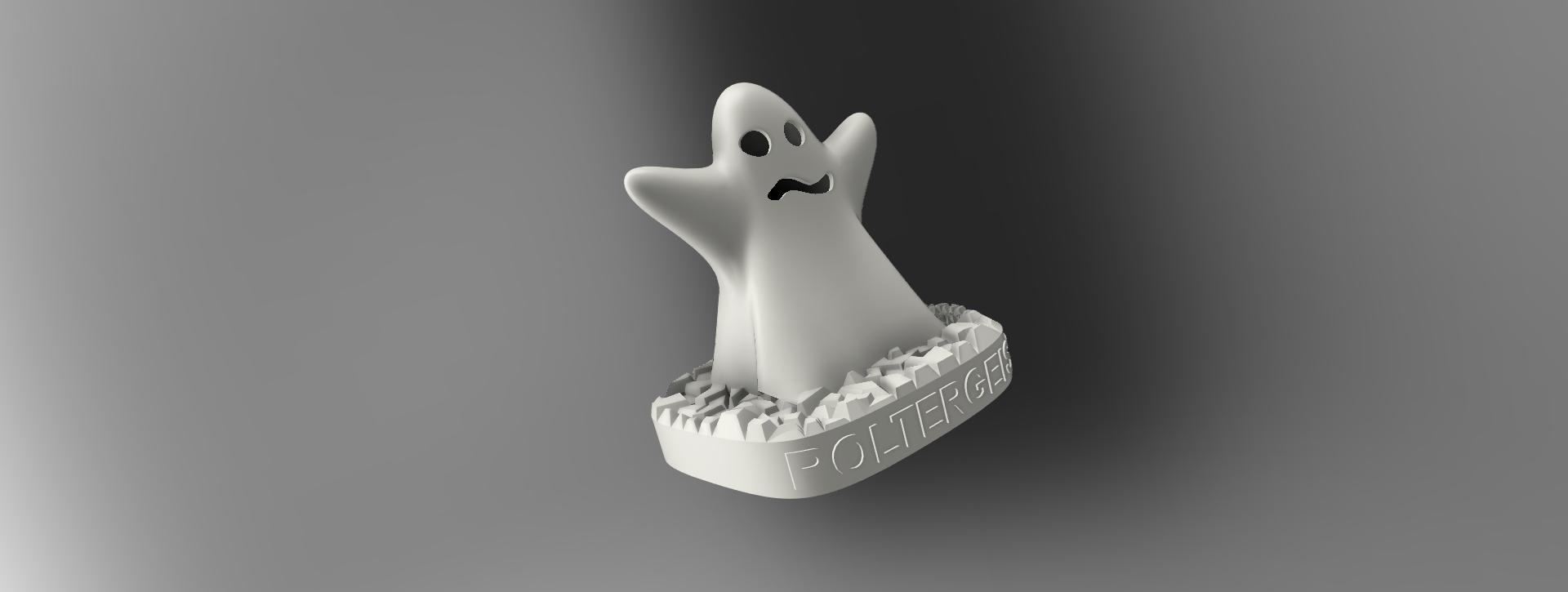 ghost figure monster poltergeist hallowen by 3D TISK | Download free ...