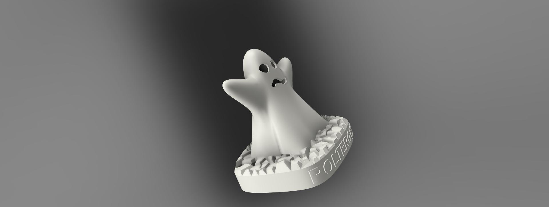 ghost figure monster poltergeist hallowen by 3D TISK | Download free ...