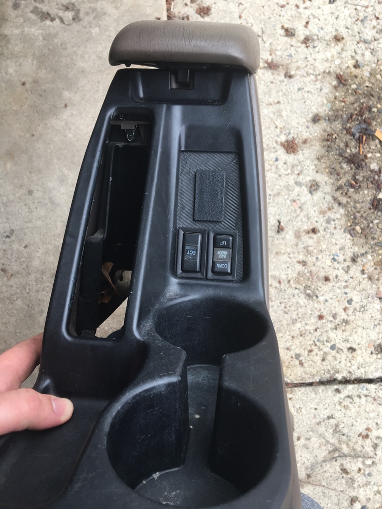 3rd Gen 4Runner Center Console Switch Plate by nickvan | Download free ...