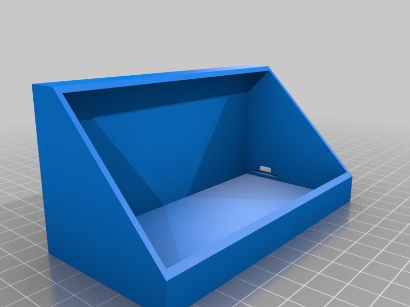 Nextion Desktop Dashboard Case by hag | Download free STL model ...