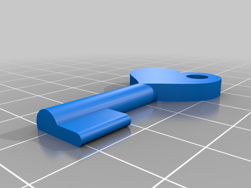 Just a Simple Kids Key by hag | Download free STL model | Printables.com