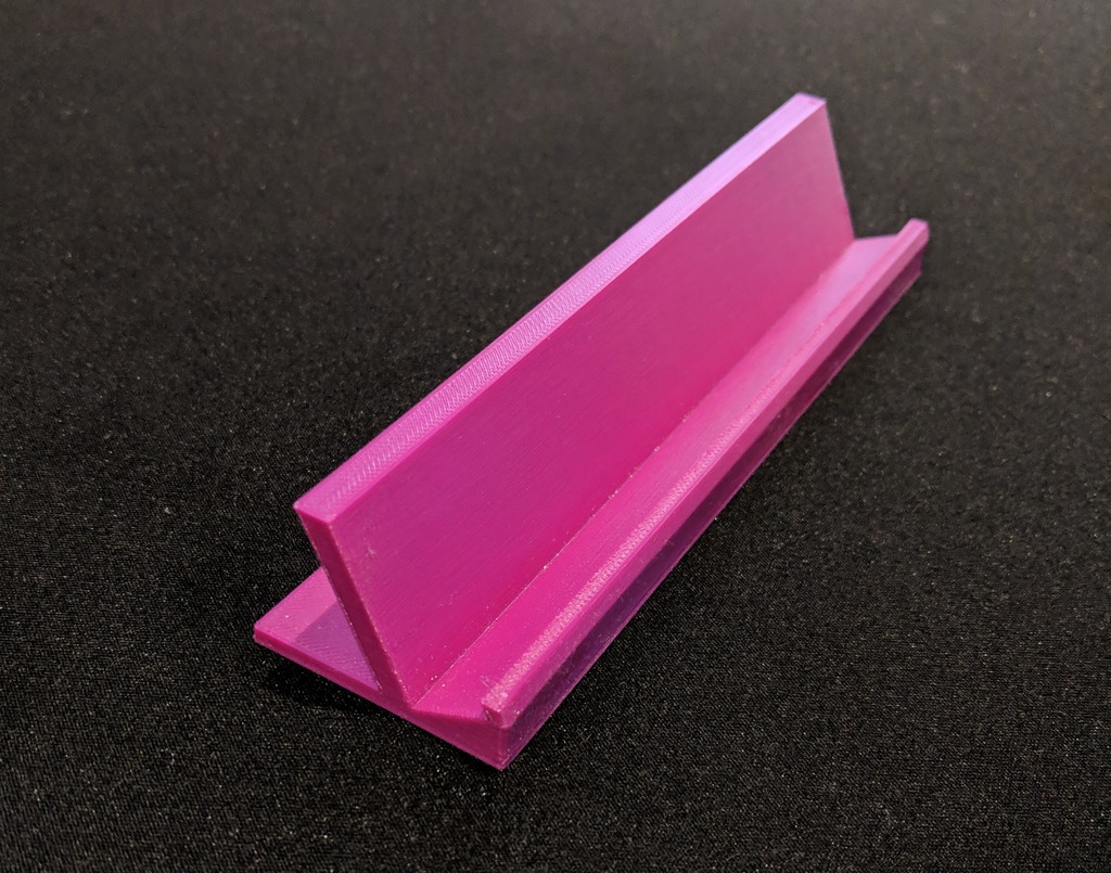 Simple Universal Horizontal Phone Stand by hag | Download free STL ...
