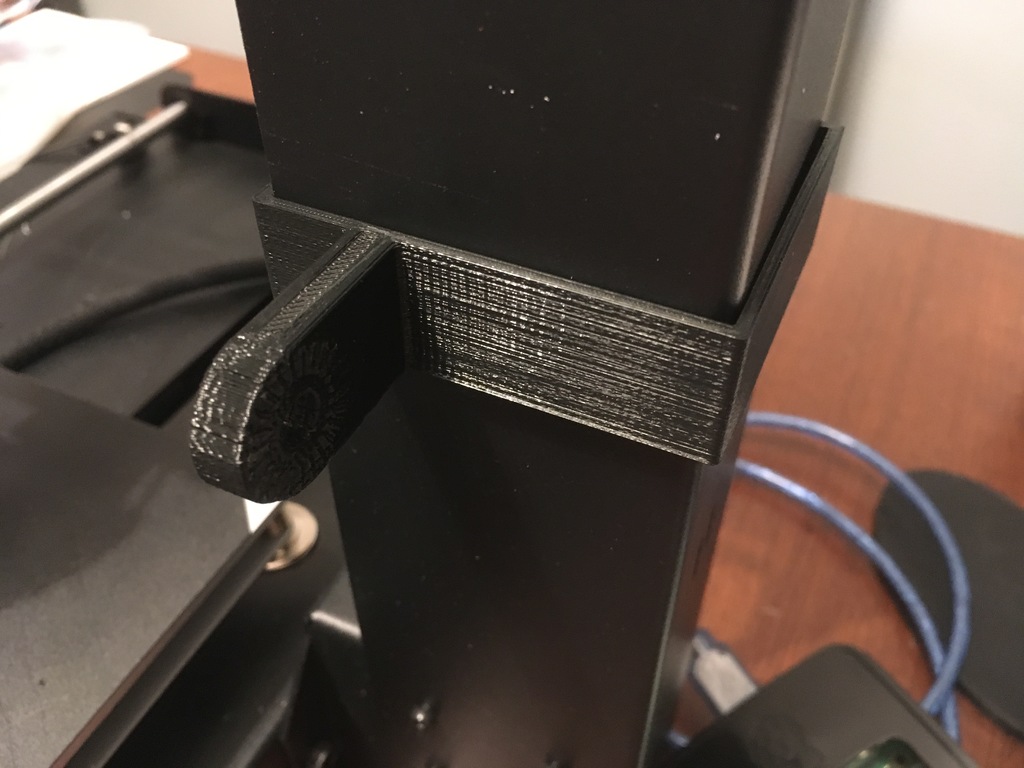 Monoprice Maker Select Plus Mount by t-b0wn | Download free STL model ...