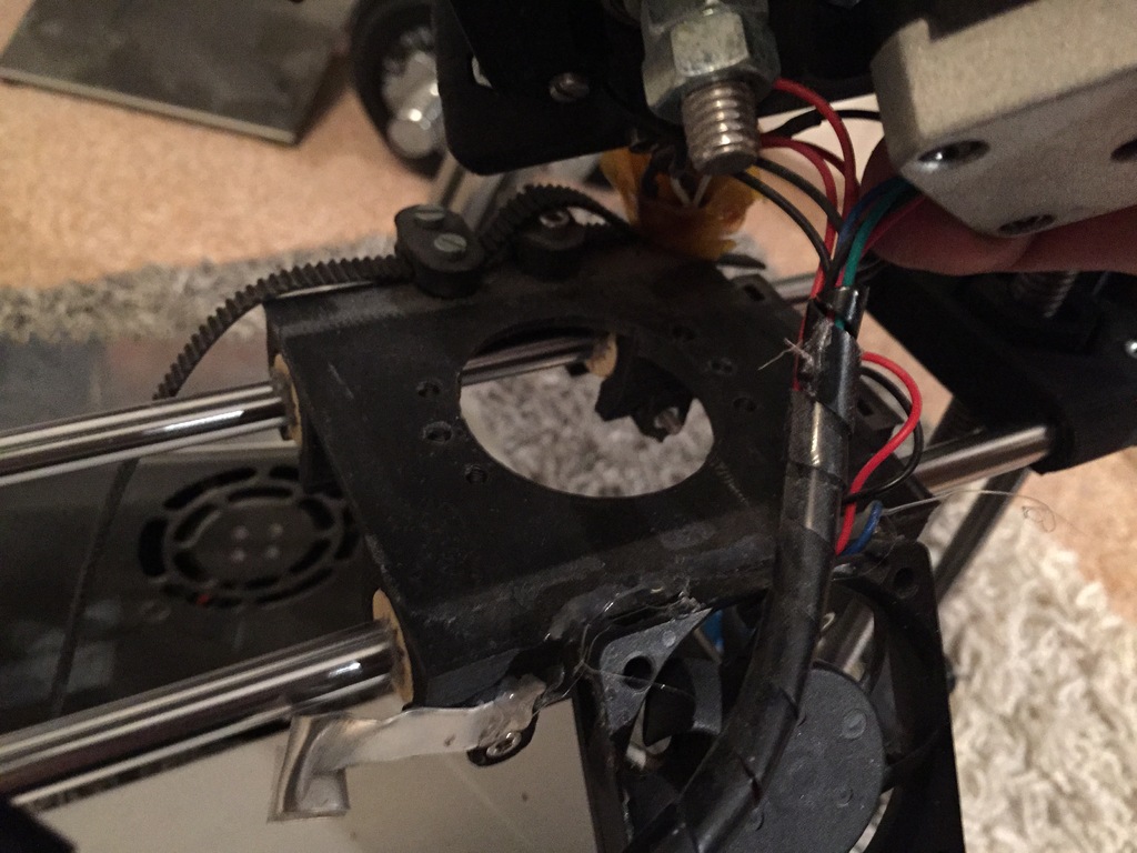 inductive sensor holder for kuehlings / Stoffels x-carriage by ...