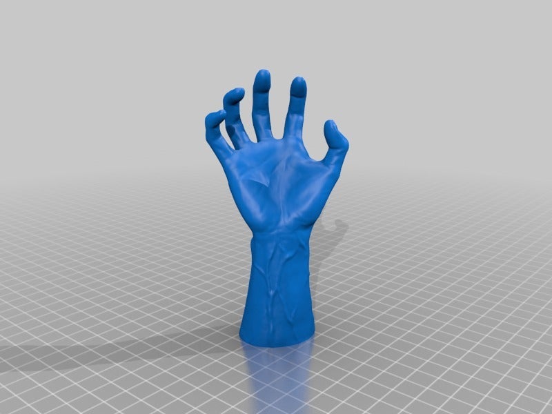 Moving Zombie Hand by Hobb3s | Download free STL model | Printables.com