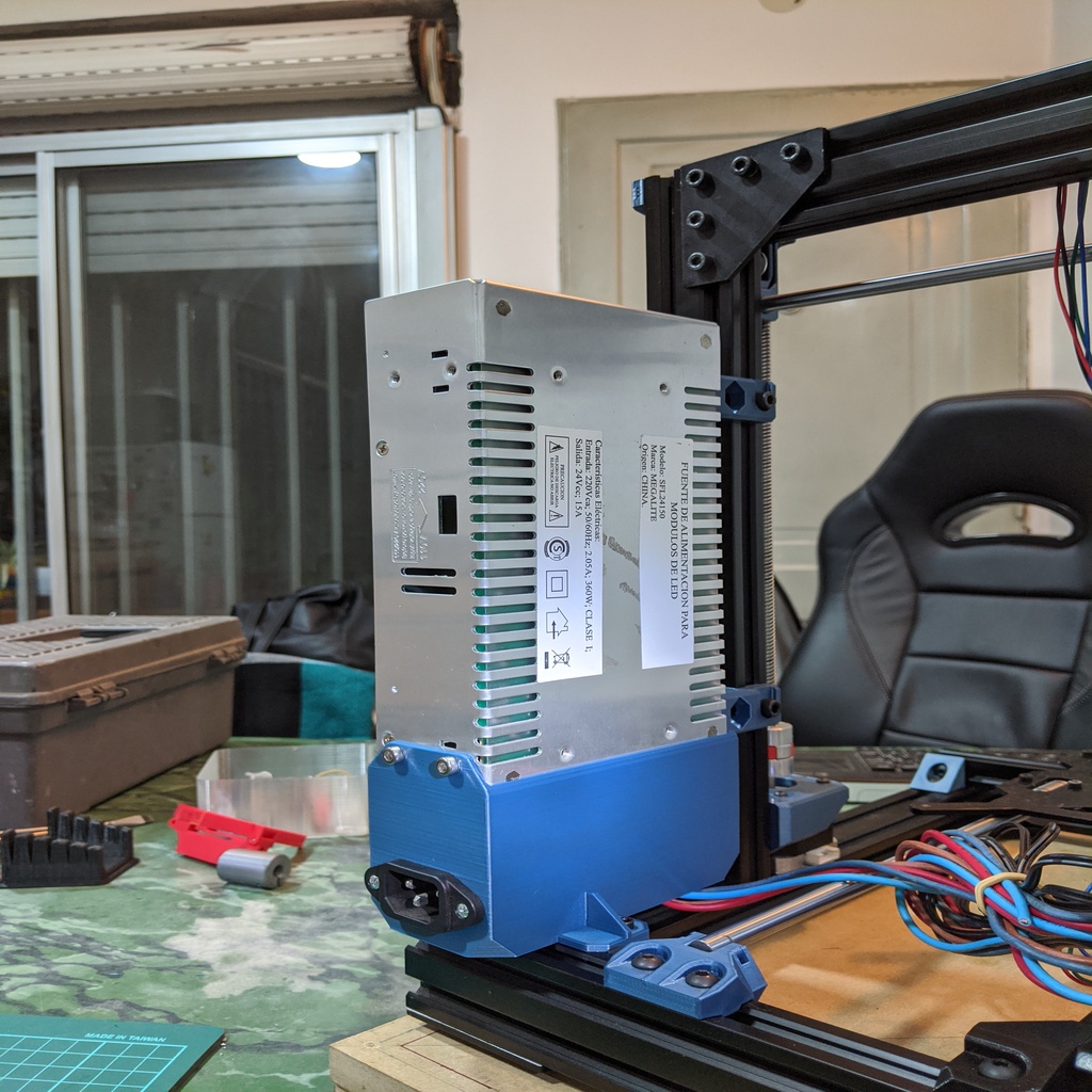 [Prusa Bear] Holder for generic PSU by AriX | Download free STL model ...