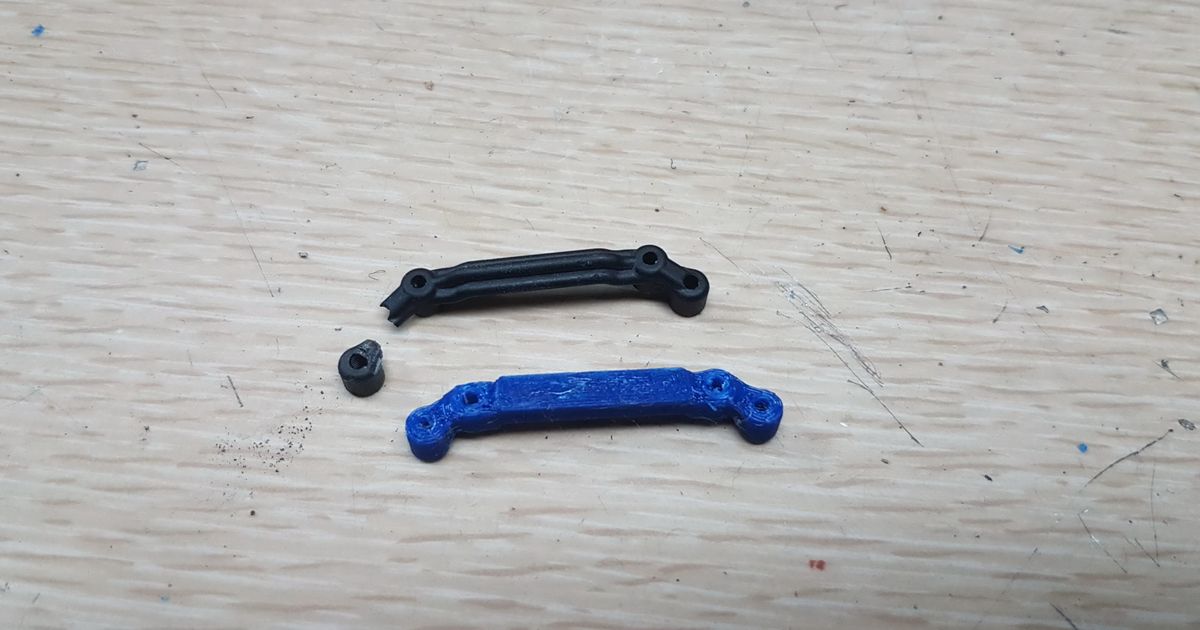 Team Associated RC18B2 Steering Rack by Hobb3s | Download free STL ...