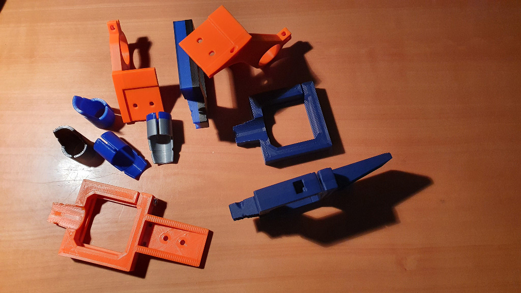 MPCNC PRIMO - Accessories for ALU-Frame 30x30 (drag chain, rail mount ...