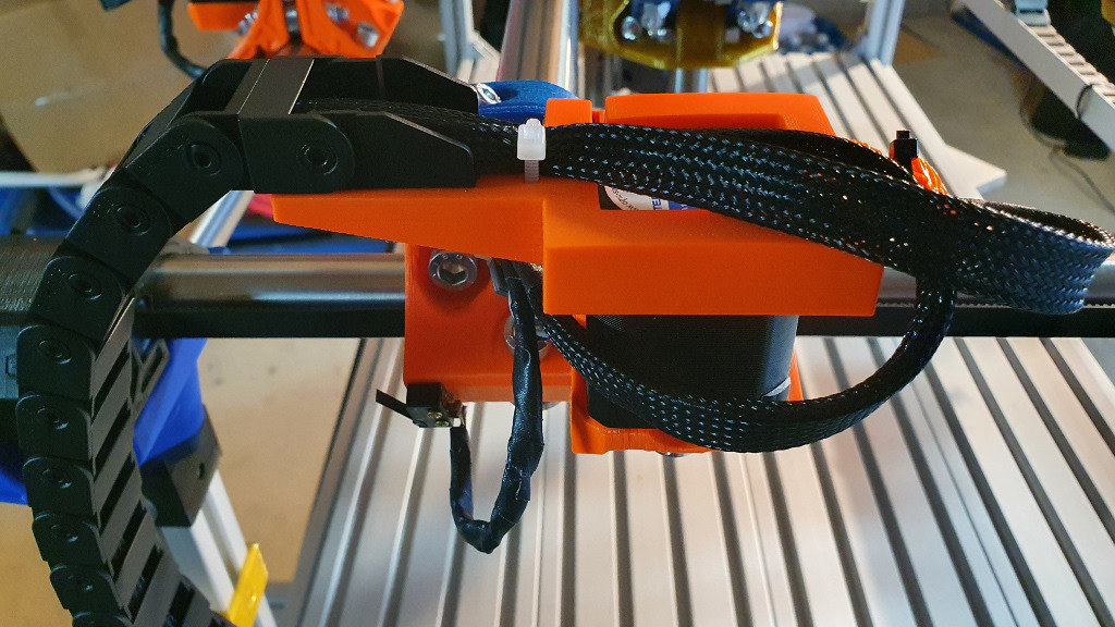 MPCNC PRIMO - Accessories for ALU-Frame 30x30 (drag chain, rail mount ...