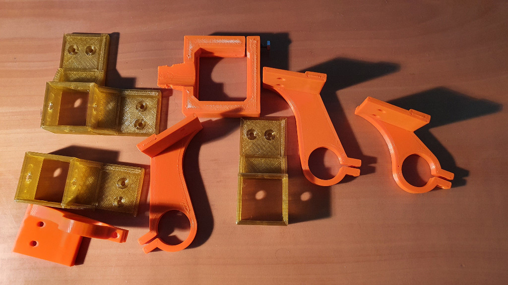 MPCNC PRIMO - Accessories for ALU-Frame 30x30 (drag chain, rail mount ...