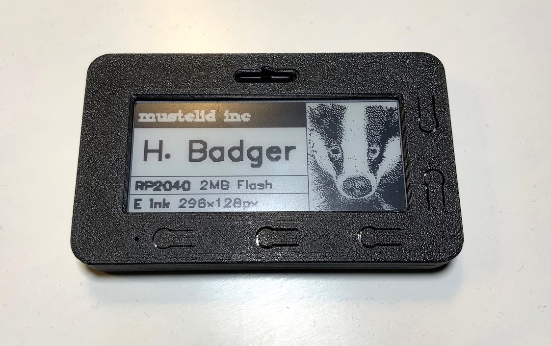 Badger 2040 enclosure by Andreas Känner | Download free STL model ...